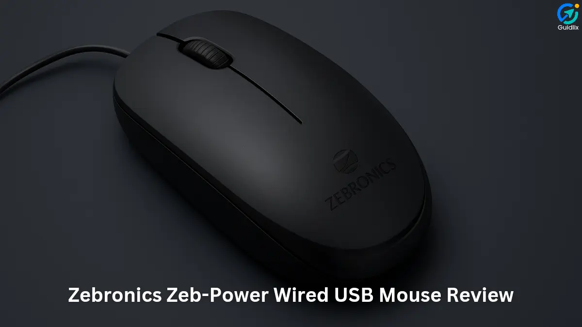Zebronics Zeb-Power Wired USB Mouse Review | Guidlix